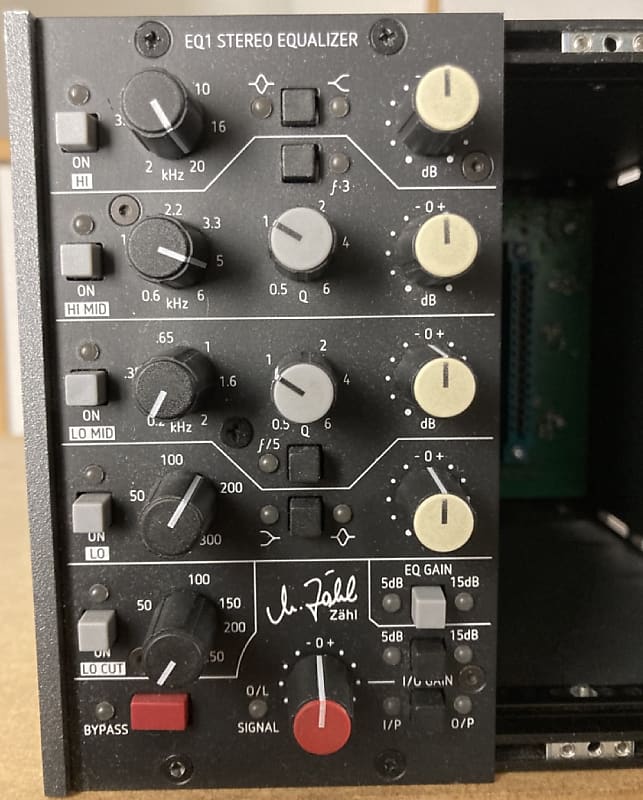 Zähl EQ1 + 500 Rack + 2 PSUs (Zahl Zaehl EQ) | Reverb