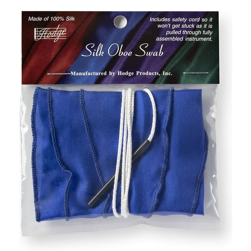 Hodge Silk Swab, Oboe, Blue | Reverb