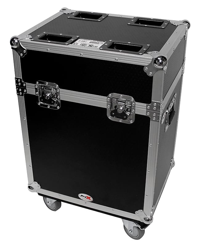 Flight Case w/ Wheels For (2) Martin Rush MH 4Beam Moving | Reverb