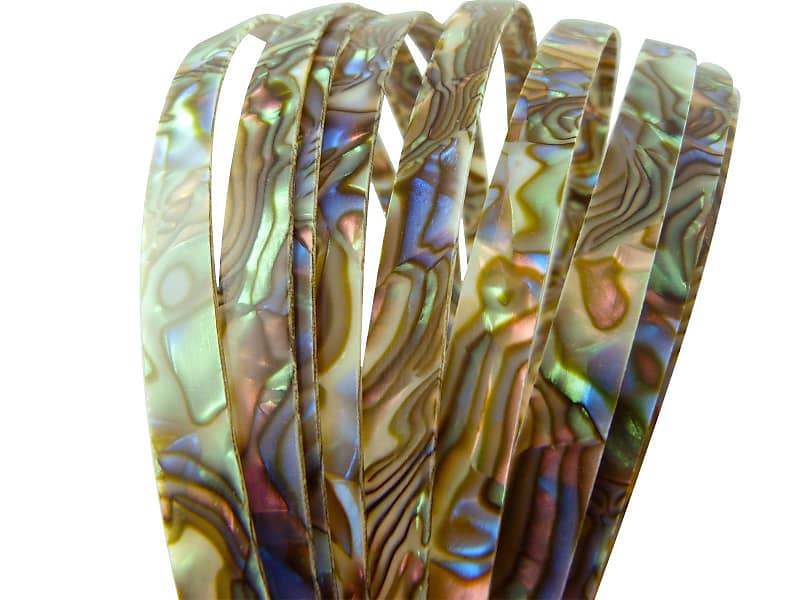 Incudo Green Abalone Shell Celluloid Guitar Binding - | Reverb