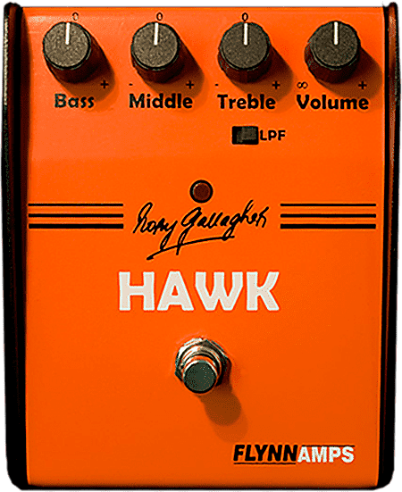 Flynn Rory Gallagher Hawk Treble Booster 2016 Orange | Reverb