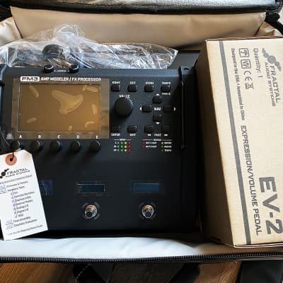 NEW! Fractal Audio FM3 Amp Modeler Rig w/ EV-2 | Reverb