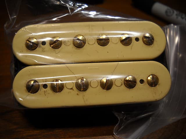 Gibson Pickup Double Cream T Top Gold Pole Screw Tim Shaw | Reverb