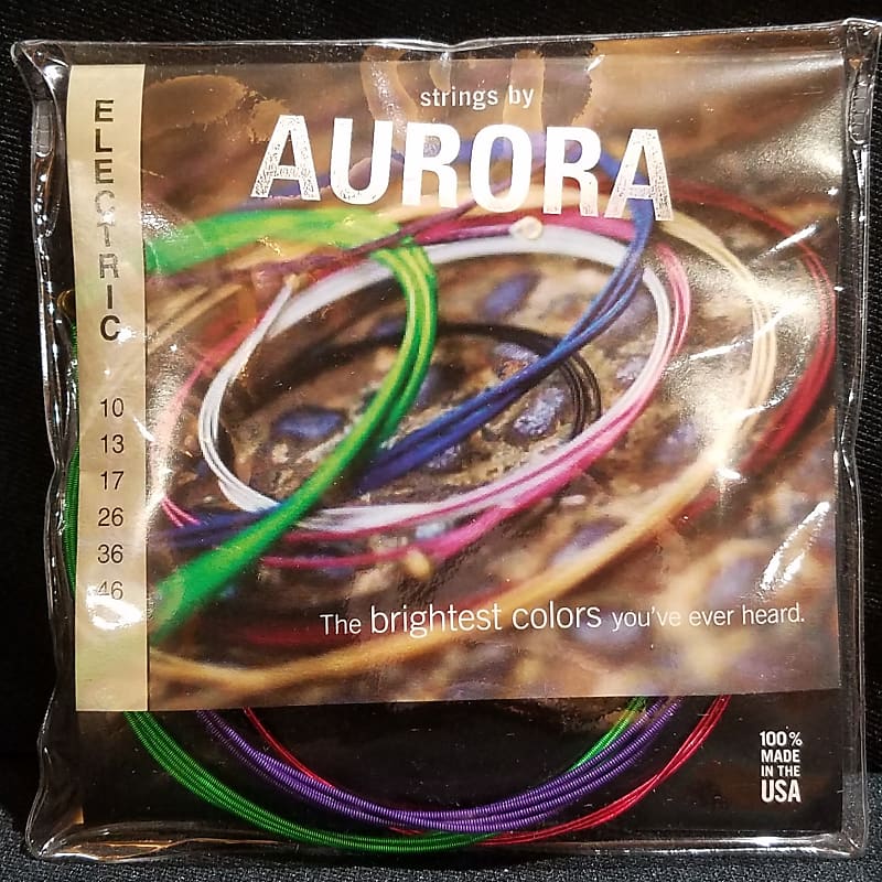 2 sets Aurora Premium Coated Electric Guitar Strings | Reverb