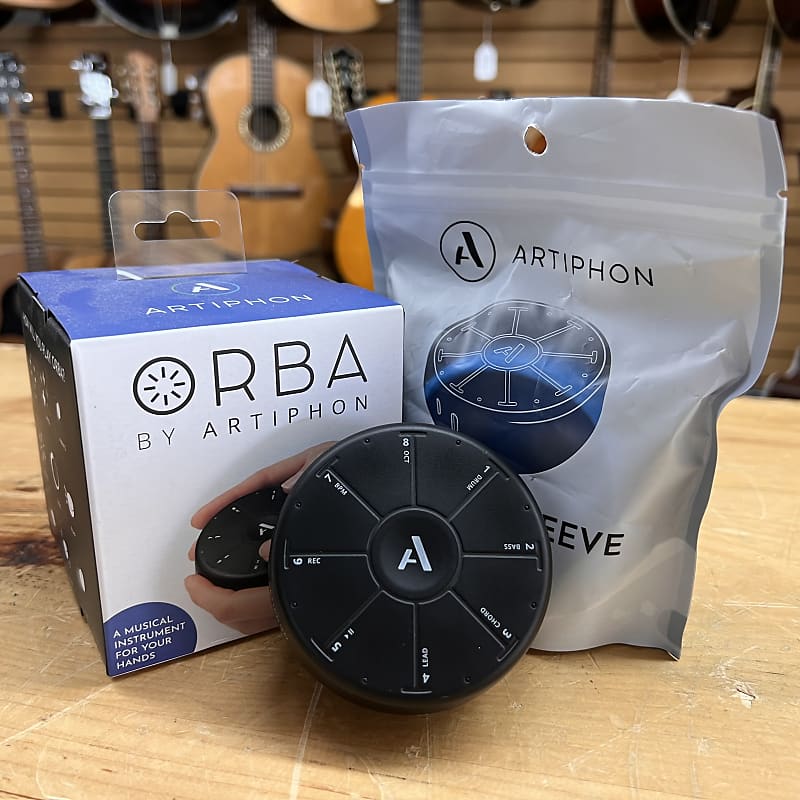 Artiphon Orba Handheld Synth Looper with Silicone Sleeve | Reverb