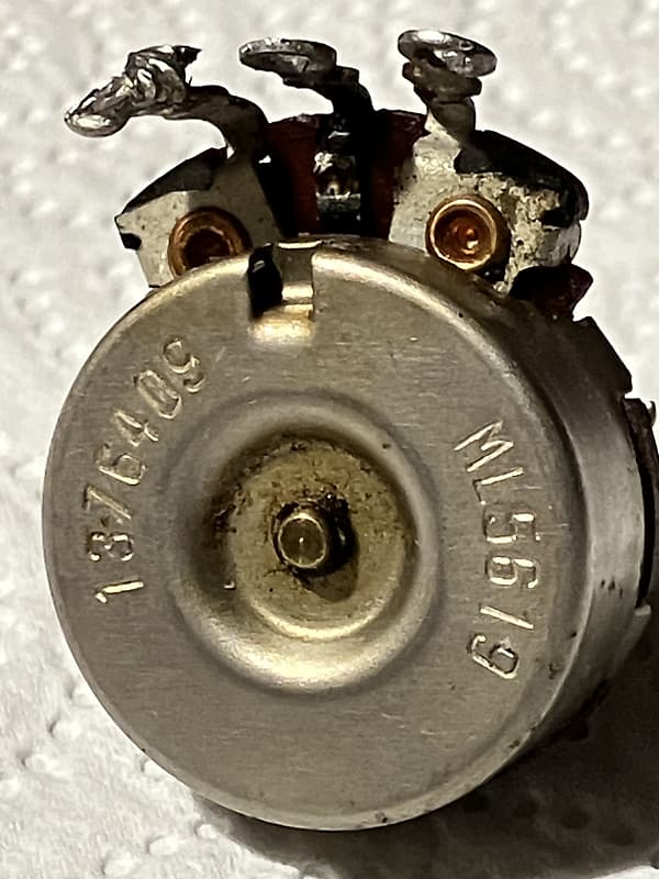 1964 CTS 500K Split Shaft Pot for Gibson SG ES-335 | Reverb