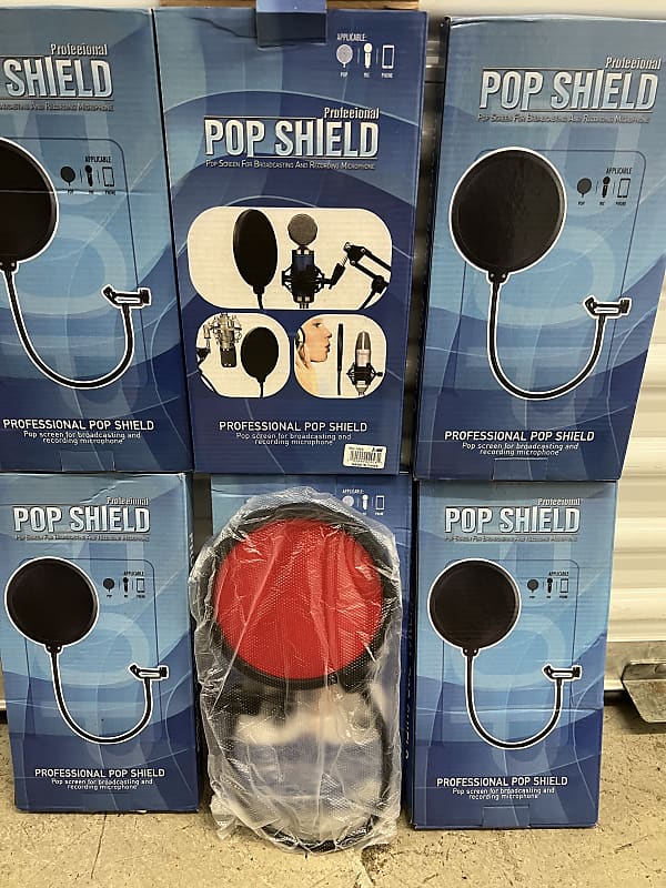 All Six (6) Professional Pop Shield 2000 | Reverb