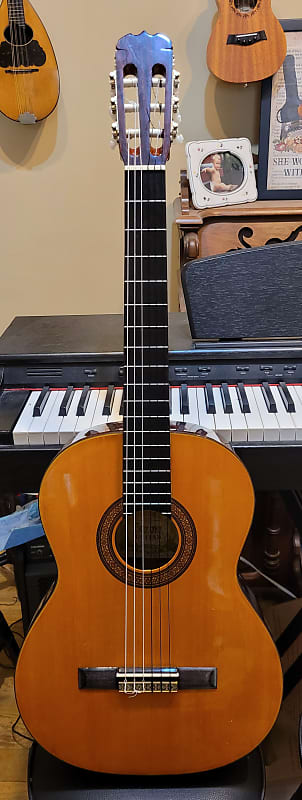 Suzuki Model 38 Classical Guitar Nagoya Japan 1970s | Reverb