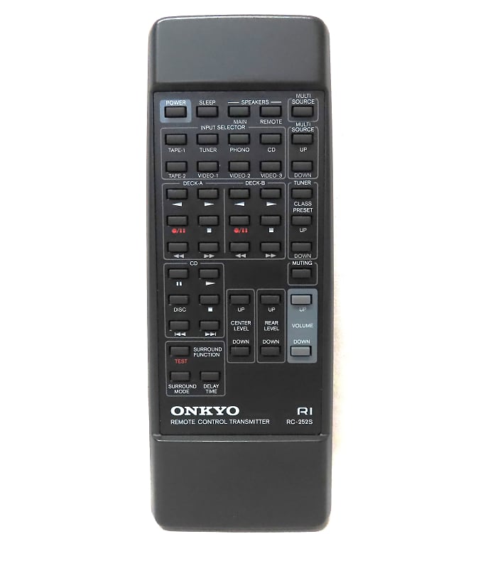 Original OEM Onkyo RC-252S Receiver Remote Control | Reverb