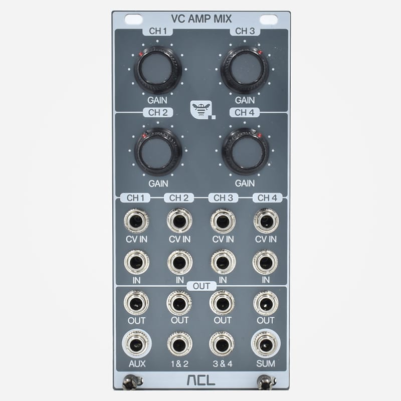 ACL VC AMP MIX Eurorack Audiophile Quad Exponential VCA with | Reverb