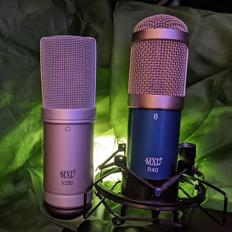 MXL R40 Ribbon & V250 Condenser Microphones | Reverb