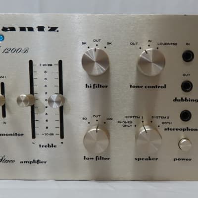 Vintage Marantz 1200B Stereo Integrated Amplifier - 100 Watt | Reverb