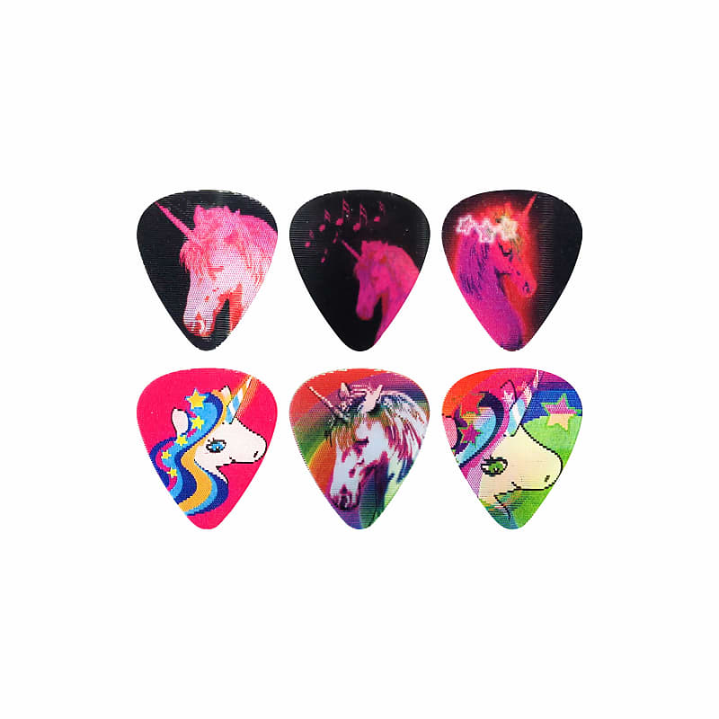 Perri's Leathers Ltd. LPM-HC1 Motion Guitar Picks, Kids Fun | Reverb