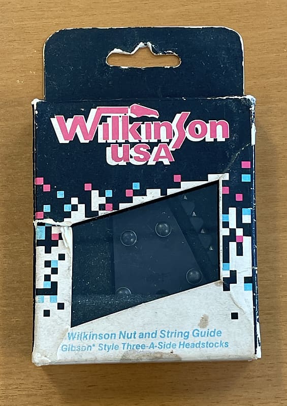 Vintage Wilkinson USA Roller Nut with String Guide, Gibson | Reverb