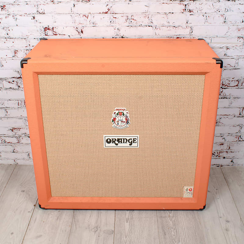 Orange 40th Anniversary PPC412 Limited Edition Guitar Cabinet | Reverb