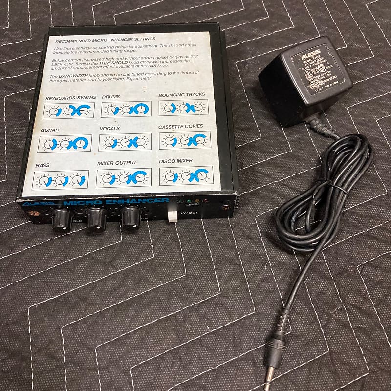 (USED-C) Alesis Micro Enhancer and Power Supply | Reverb