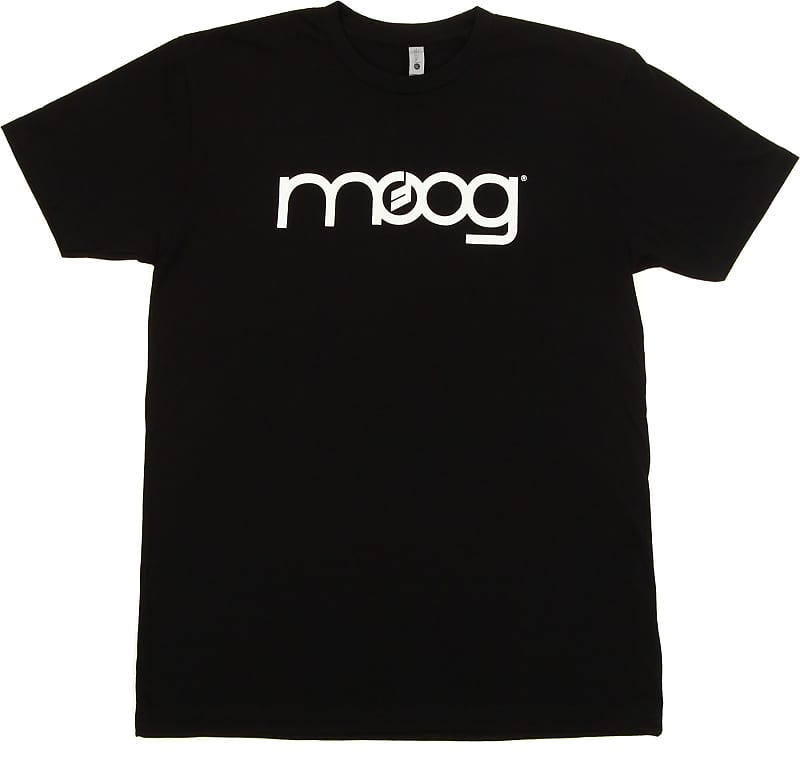 Moog Classic Logo T-shirt - Black - X-Large | Reverb