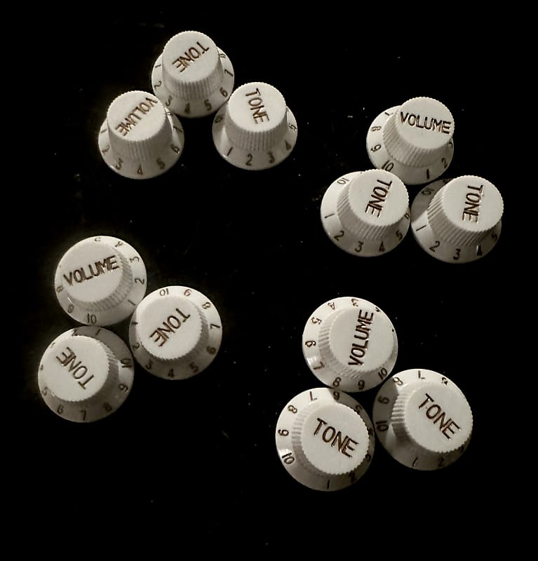 Stratocaster Knob Lot | Reverb