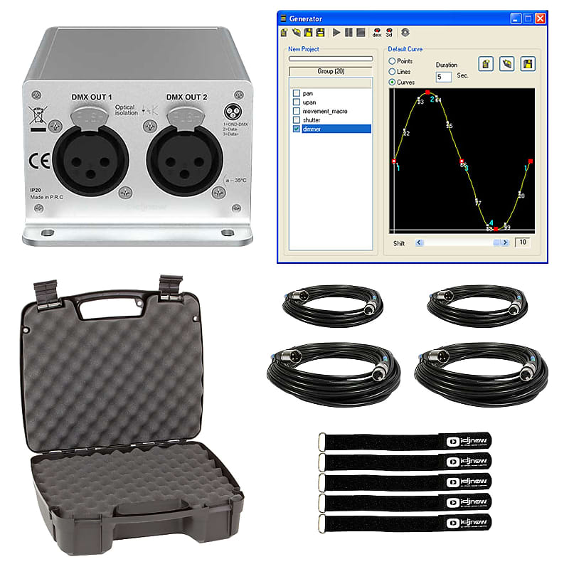 Chauvet DJ XPRESS 1024 Aluminum DMX Interface for ShowXpress | Reverb