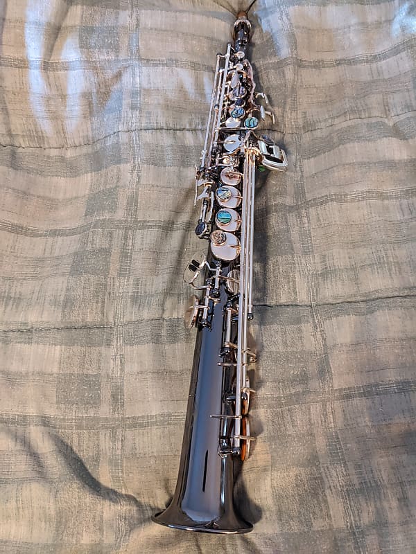 LA Sax Big Lip "V" Series Bb Soprano Saxophone - Mid 2000's | Reverb