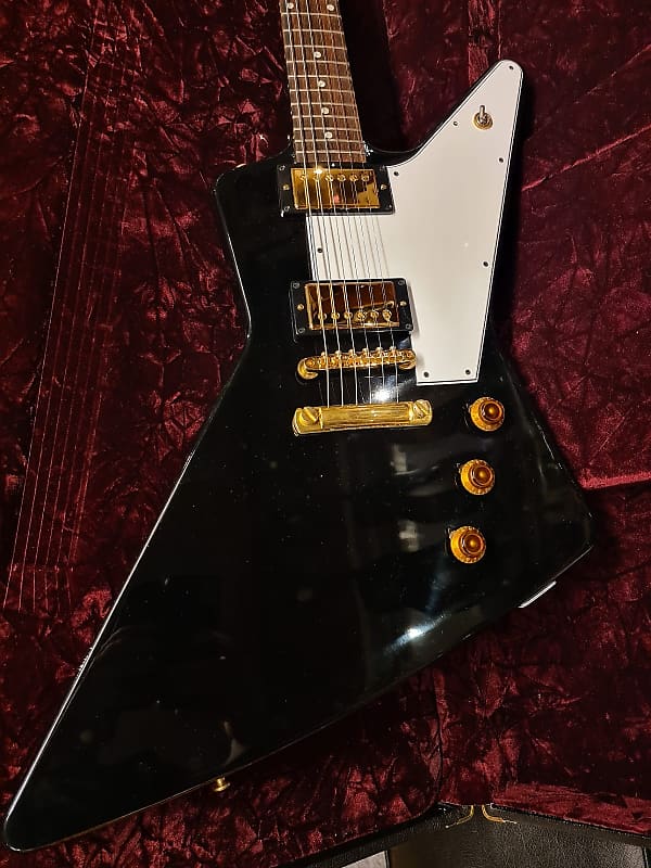 Gibson 1958 Explorer Custom Shop 2008 Ebony | Reverb
