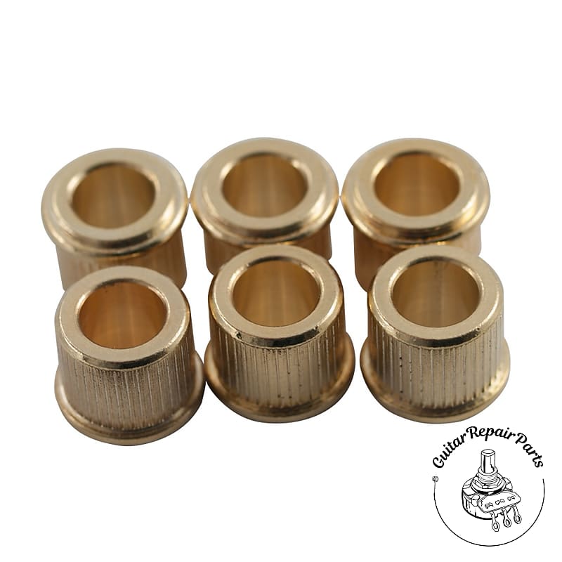 Kluson Screw-in To Press-in Tuner Adapter Bushings, 6mm Post | Reverb