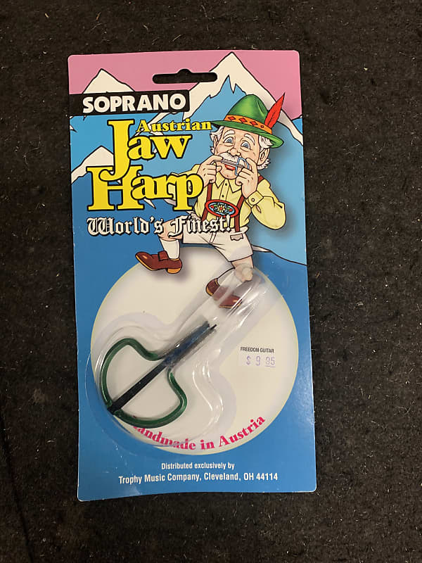 Soprano Austrian Jaw Harp 2000 Anodized Aluminum | Reverb UK