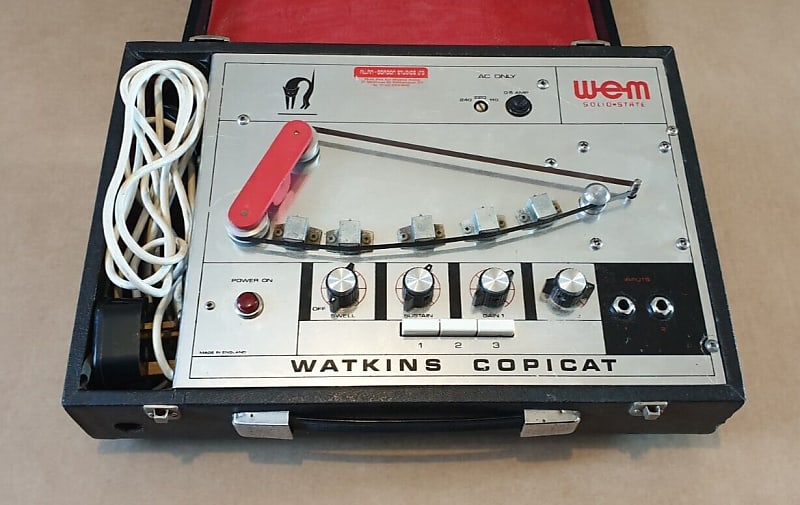 Vintage 1970's Wem Watkins Copicat MK3/4 Tape Echo Delay | Reverb