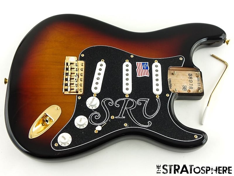 LOADED USA Fender Stevie Ray Vaughan SRV Strat BODY, | Reverb