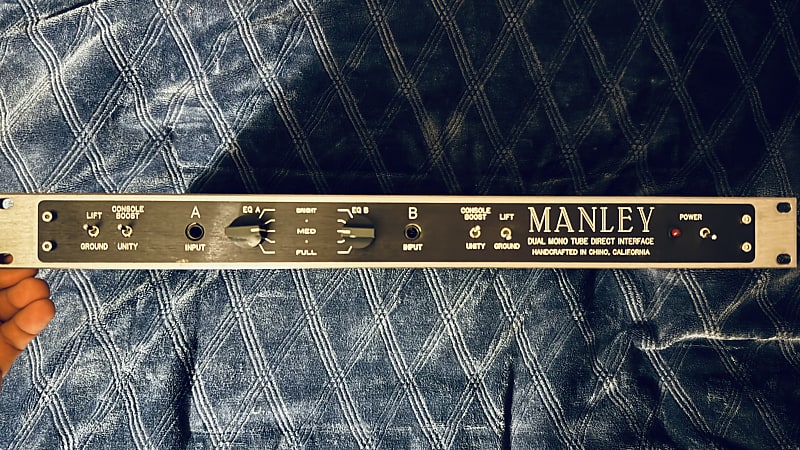 Manley Labs MANLEY DUAL MONO TUBE DI WITH EQ 2010 | Reverb