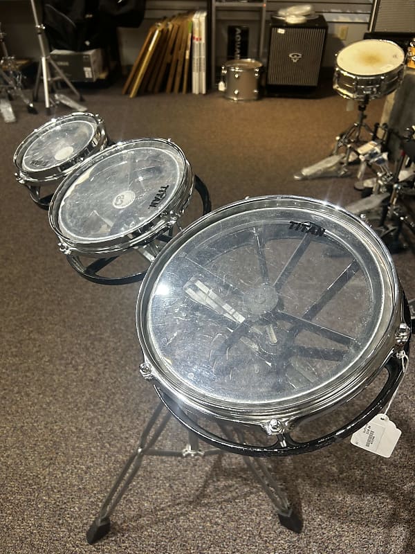 Remo RotoTom 1980s - Chrome | Reverb