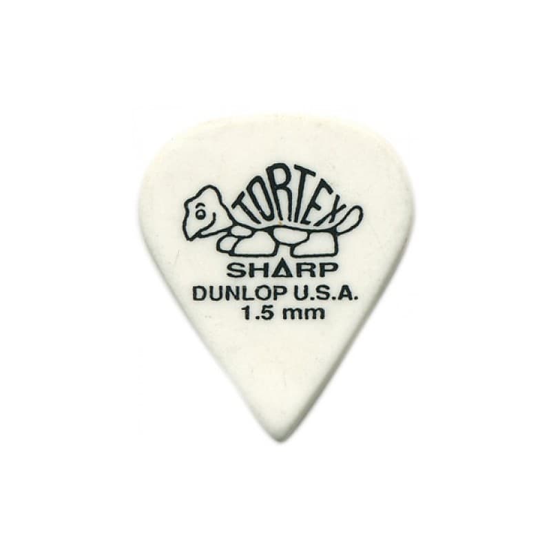 Dunlop 412R150 Tortex Sharp Guitar Pick 1.50mm 72 Pack | Reverb