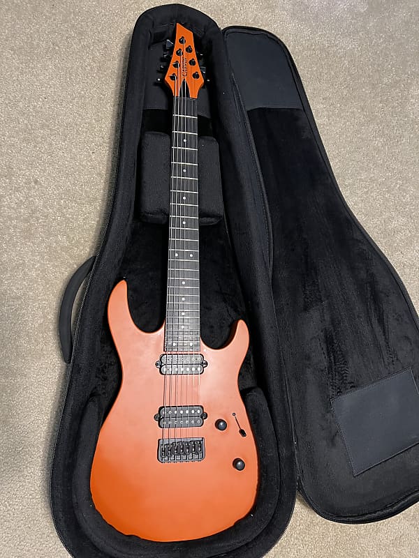Carvin Kiesel 7 String - 2010s - Racing Orange - with Case | Reverb