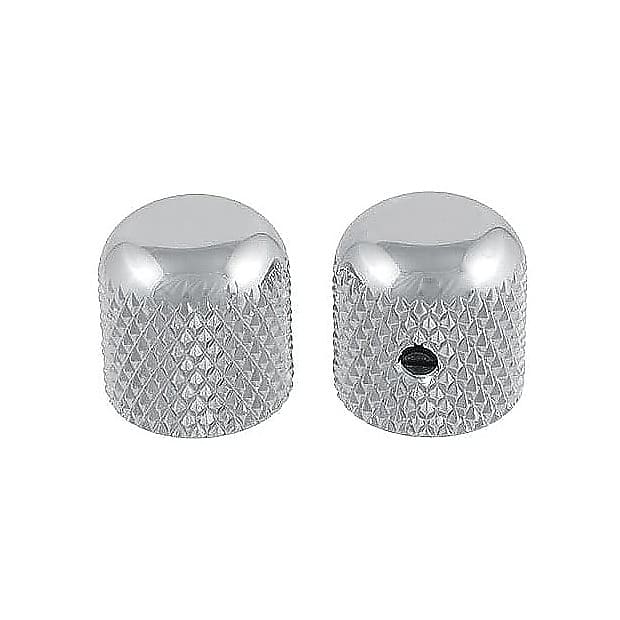 Allparts MK-0110 Metal Dome Knobs, Chrome | Reverb