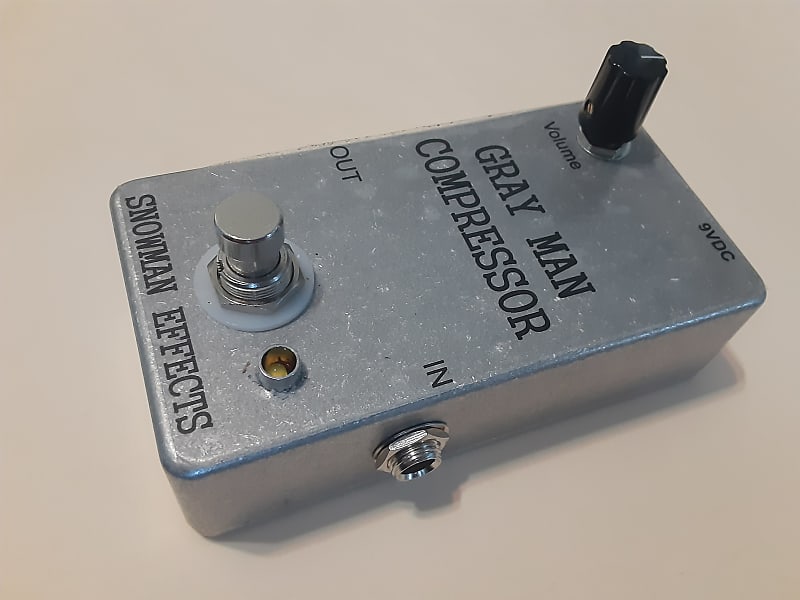 Snowman Effect Gray man compressor Aluminium | Reverb