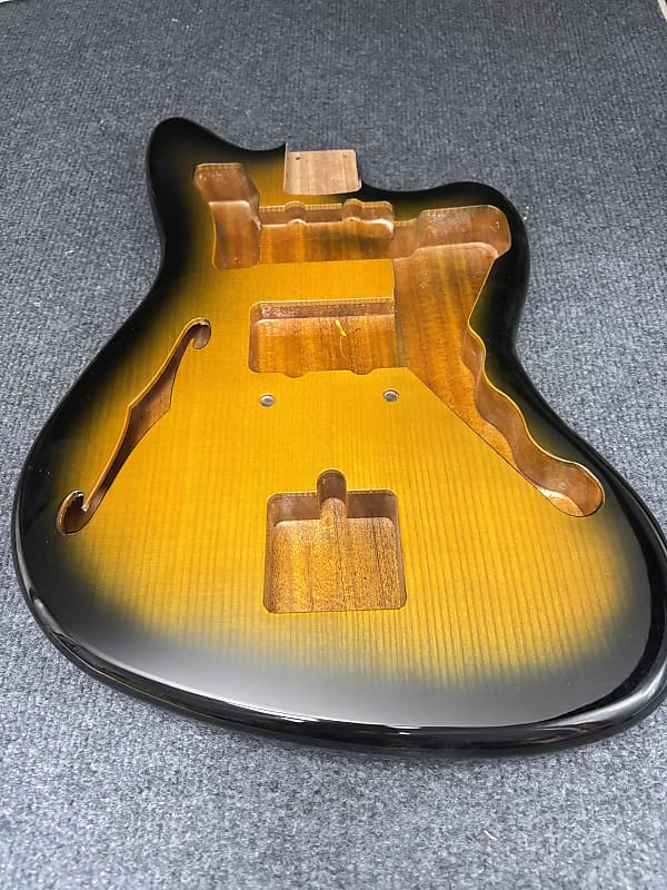 Hummingbird Electric Guitar body /thinline jazzmaster /2.0kg | Reverb