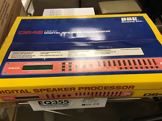 BBE DS48 Digital Speaker Processor | Reverb