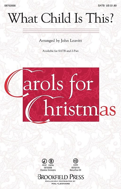 What Child Is This SATB (Octavo) | Reverb