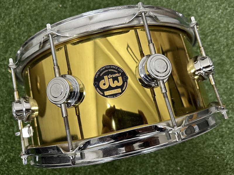 DW Vintage Brass Snare Drum 6.5” x 14” | Reverb