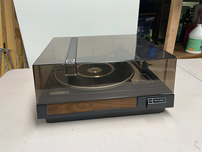 Realistic Lab 24A Automatic Turntable Vintage 1970s | Reverb