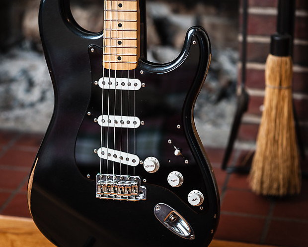 Fender Stratocaster "Black Strat" Custom Build 2014 | Reverb