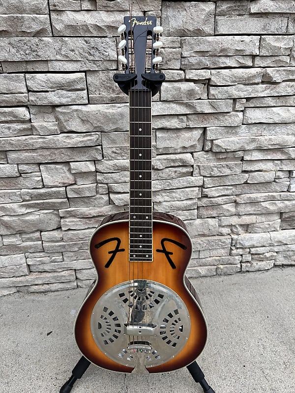 Fender FR-50 Resonator Dobro Square Neck | Reverb