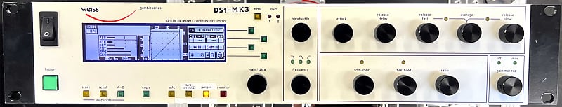 Weiss DS-1 MK3 Mastering Compressor, Limiter, De-Esser, | Reverb