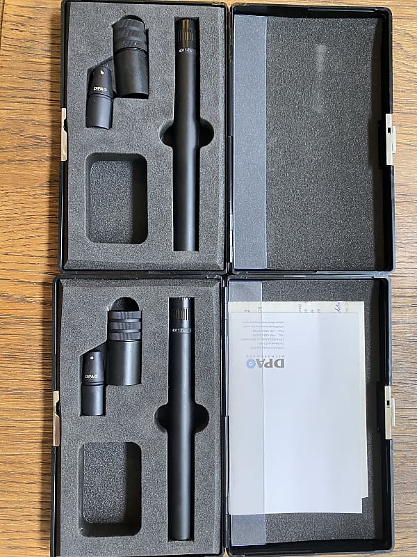 DPA 4011-TL Matched Pair Black | Reverb