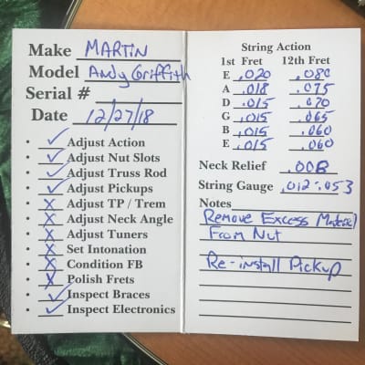 Martin Andy Griffith Signature Model D-18 | Reverb