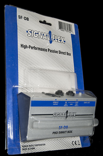 Signalflex SFDB SF-DB High-Performance Passive Direct Box | Reverb