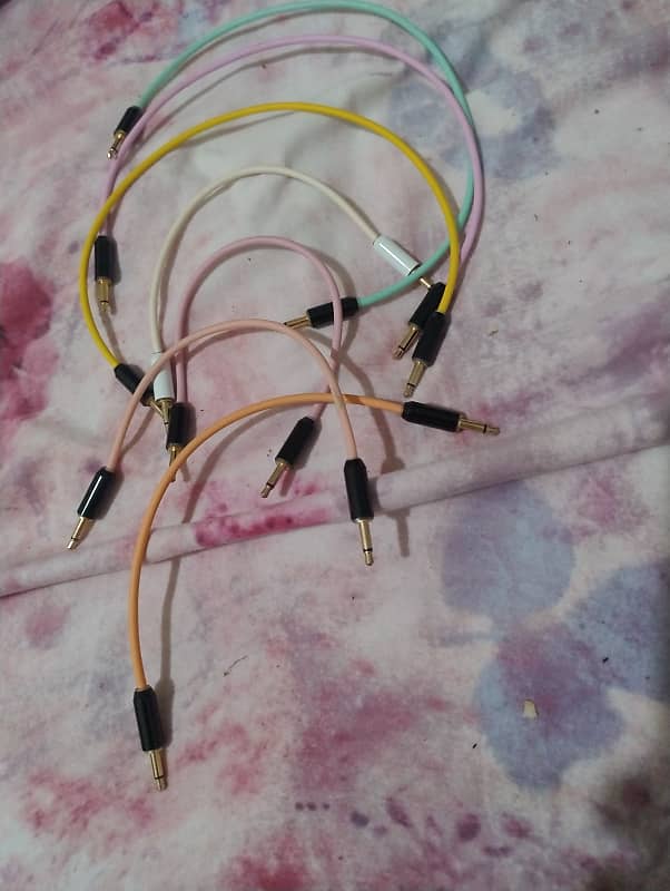 MyVolts Halo Patch Cables - Mixed | Reverb Australia