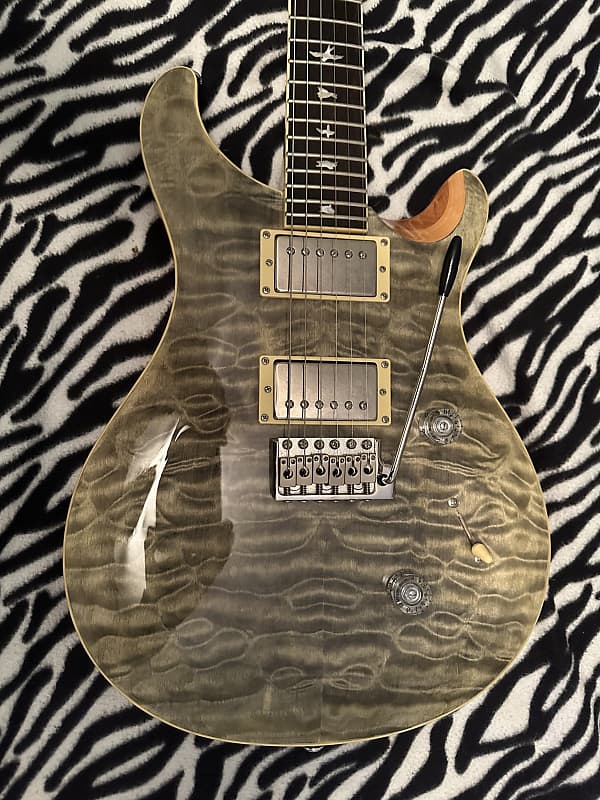 PRS SE Custom 24 Trampas Green | Reverb
