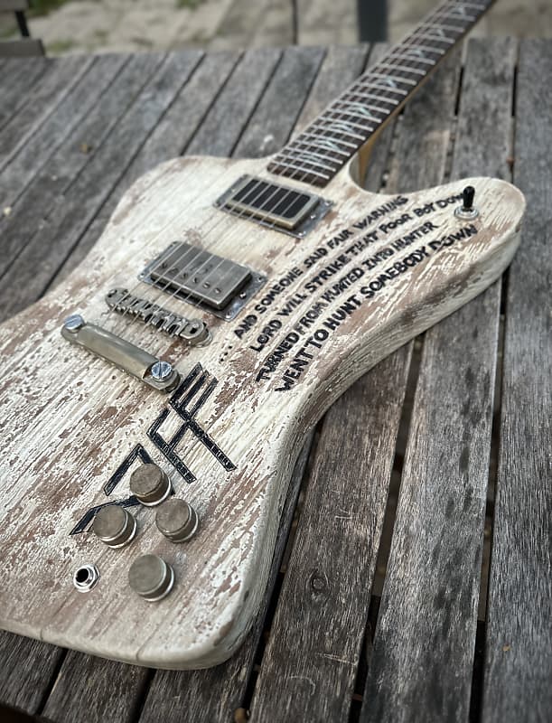 Gepettos Guild Van Halen Firebird Relic | Reverb