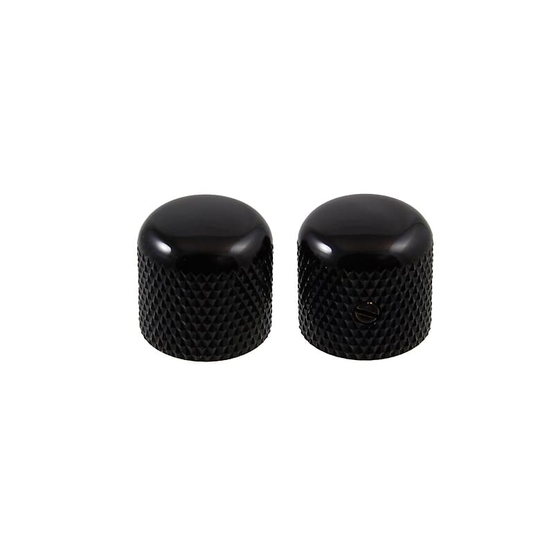 Dome Top Barrel Knob in Black | Reverb